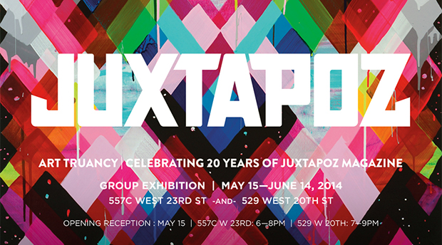 Art Truancy: Celebrating 20 Years of Juxtapoz Magazine at Jonathan LeVine Gallery | Gingko Press