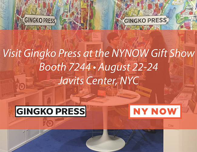 Visit Gingko Press at NYNOW at Booth 7244, August 22-24 | Gingko Press